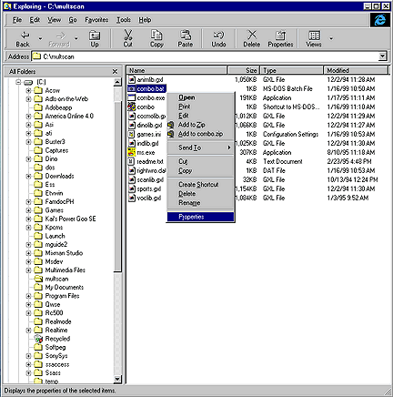 MultiSCAN Technical Note 1/15/99